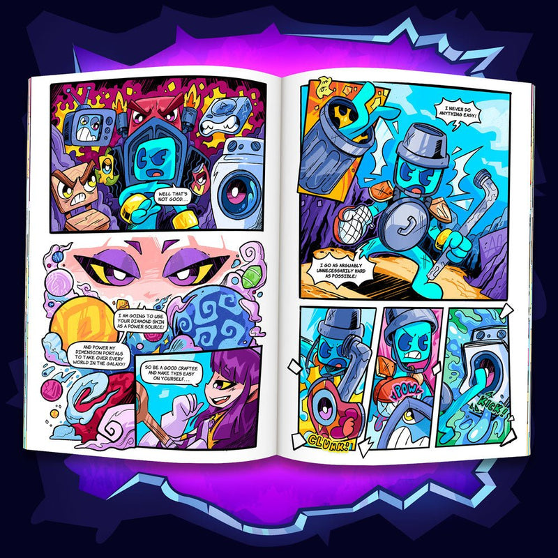 Craftee's Comic Book #3: Junkyard Jam – Craftee Shop