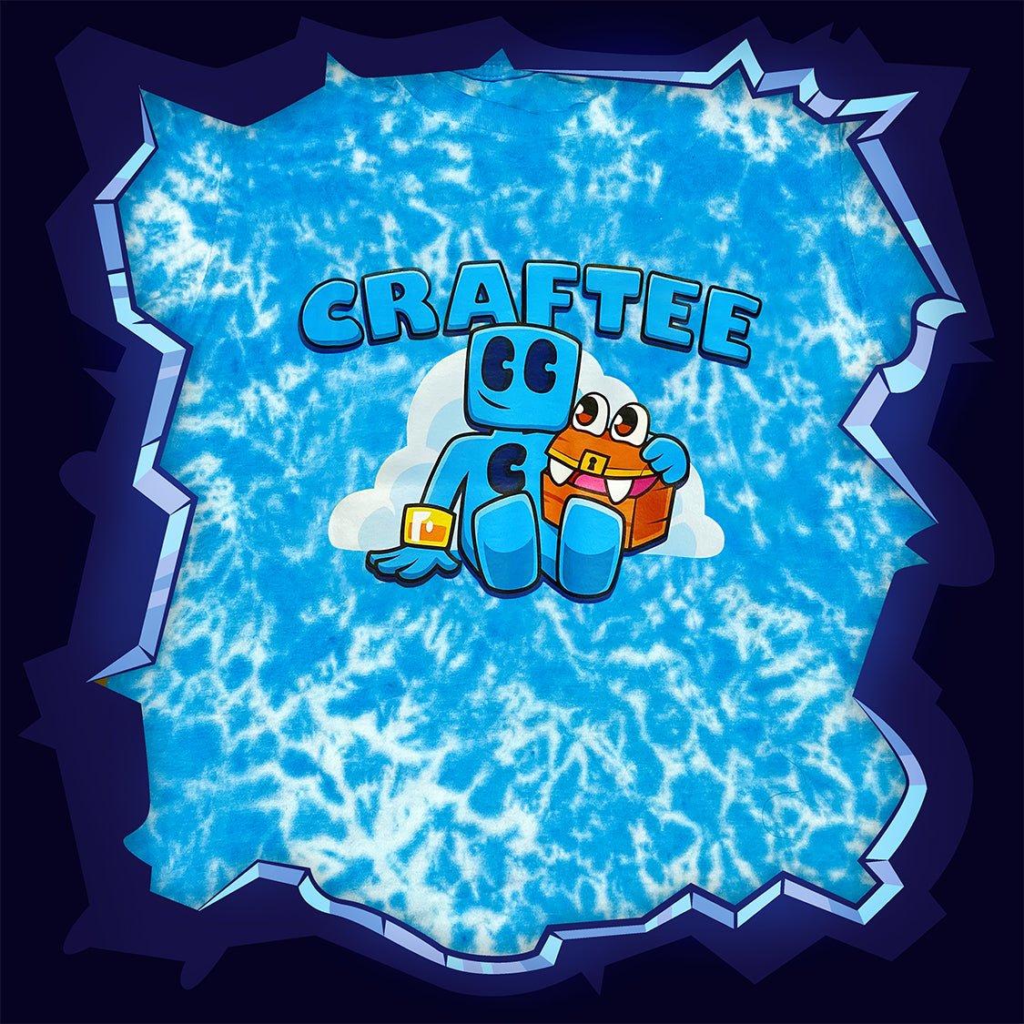 Craftee and Chester Cloud Tie-Dye Shirt – Craftee Shop