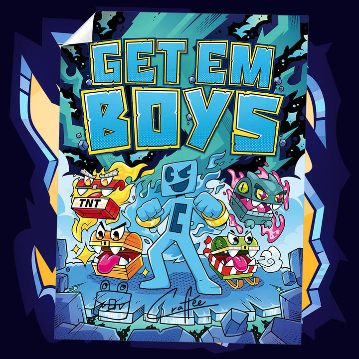 Get Em Boys Poster – Craftee Shop